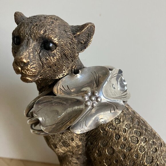 Stuart Nye | Jewelry | Vintage Large Stuart Nye Dogwood Flower Cuff ...
